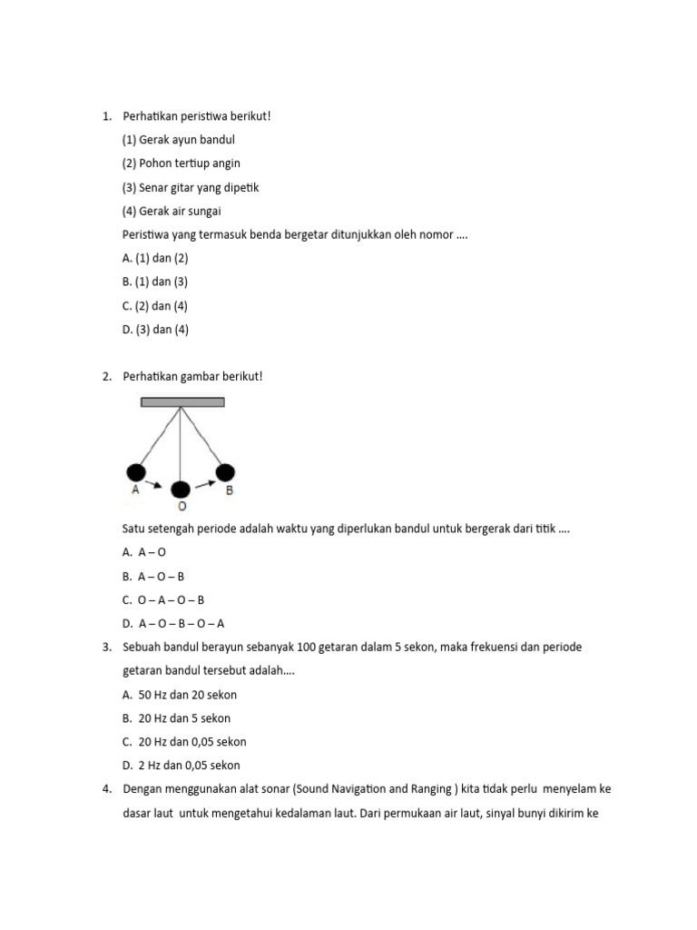 Soal PAT IPA 8 | PDF | Seni