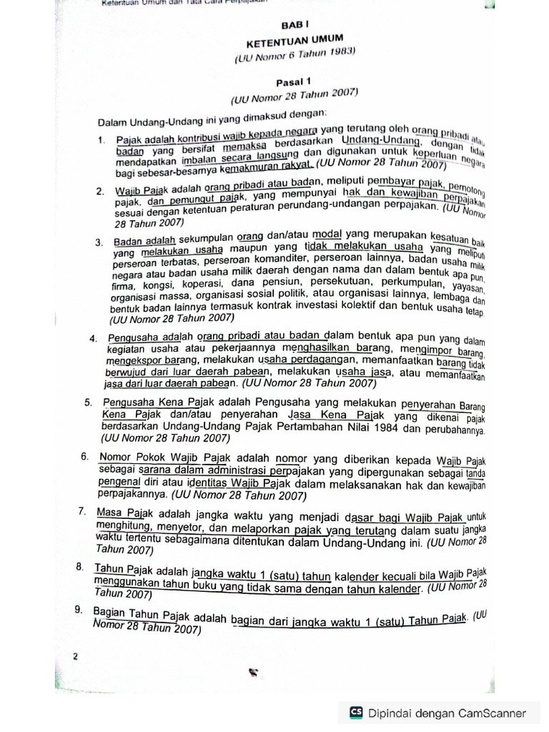 Materi - KUP (Catt Pajak) | PDF