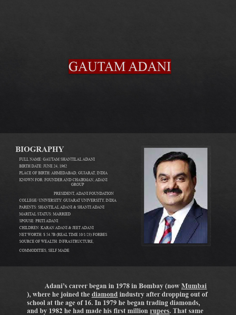 Gautam Adani Report | PDF