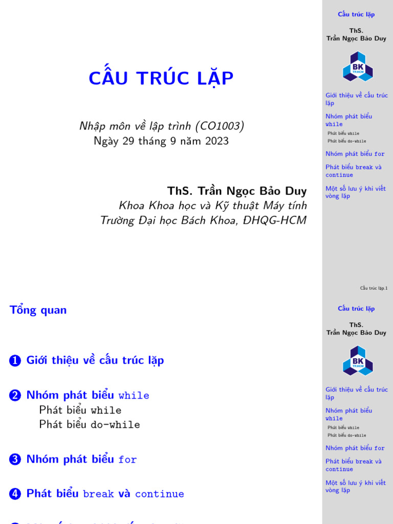 CO1003 Chapter 5 Repetition Structure | PDF