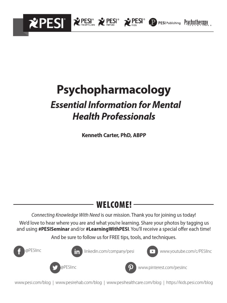 Manual Psychopharmacology | PDF