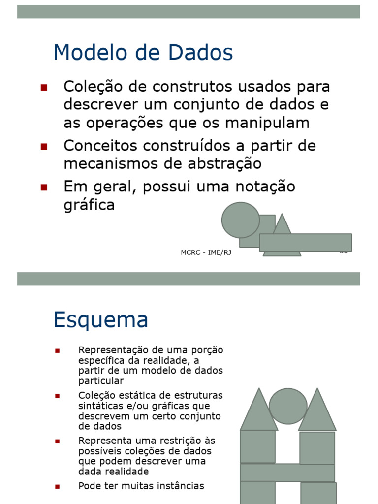 Modelo de Dados | PDF