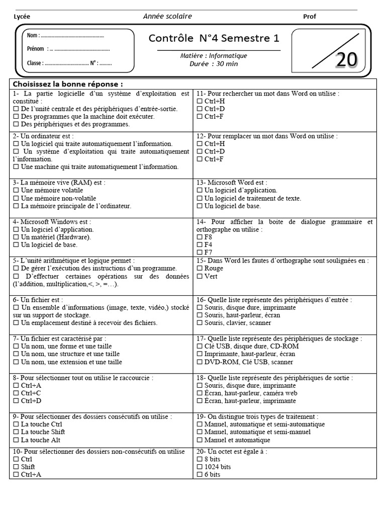 Evaluation 3 Globale | PDF | Programme informatique | Programmation