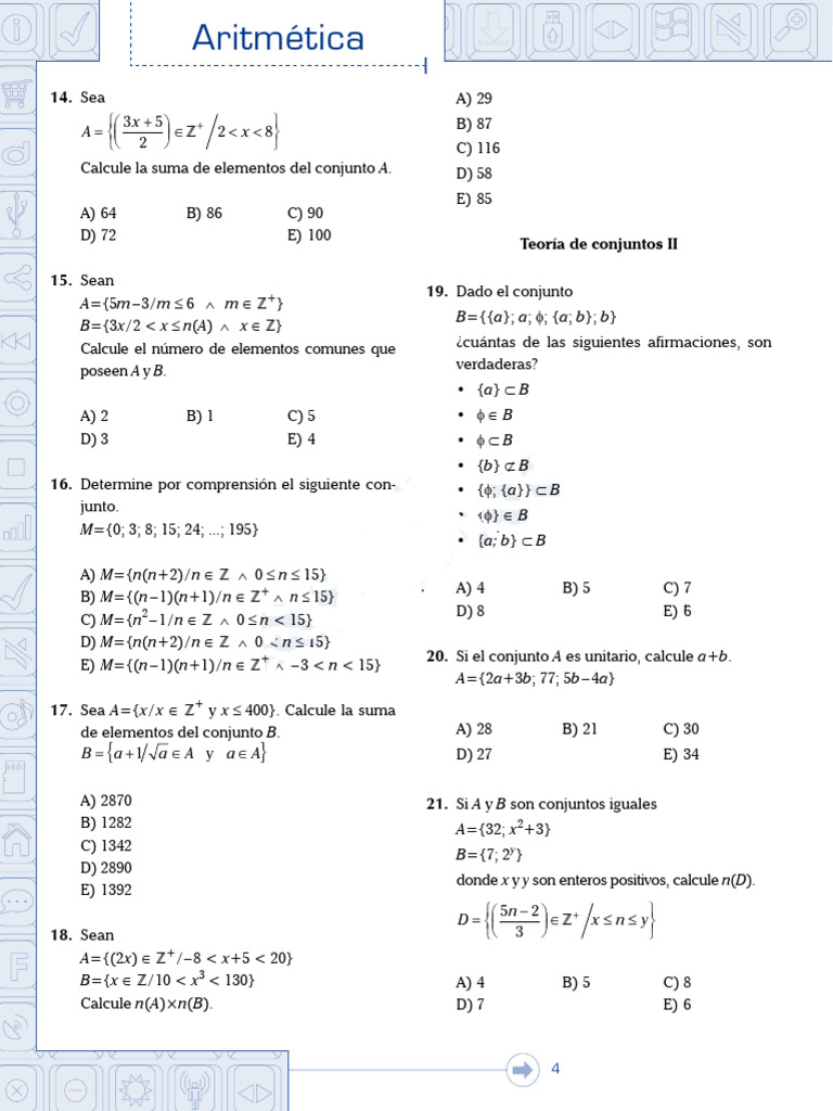 Repaso Conjuntos Cpu 2024 | PDF