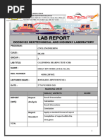CBR Lab Report | PDF | Civil Engineering | Engineering