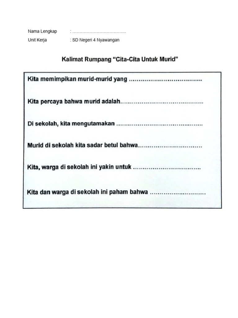 Kalimat Rumpang | PDF