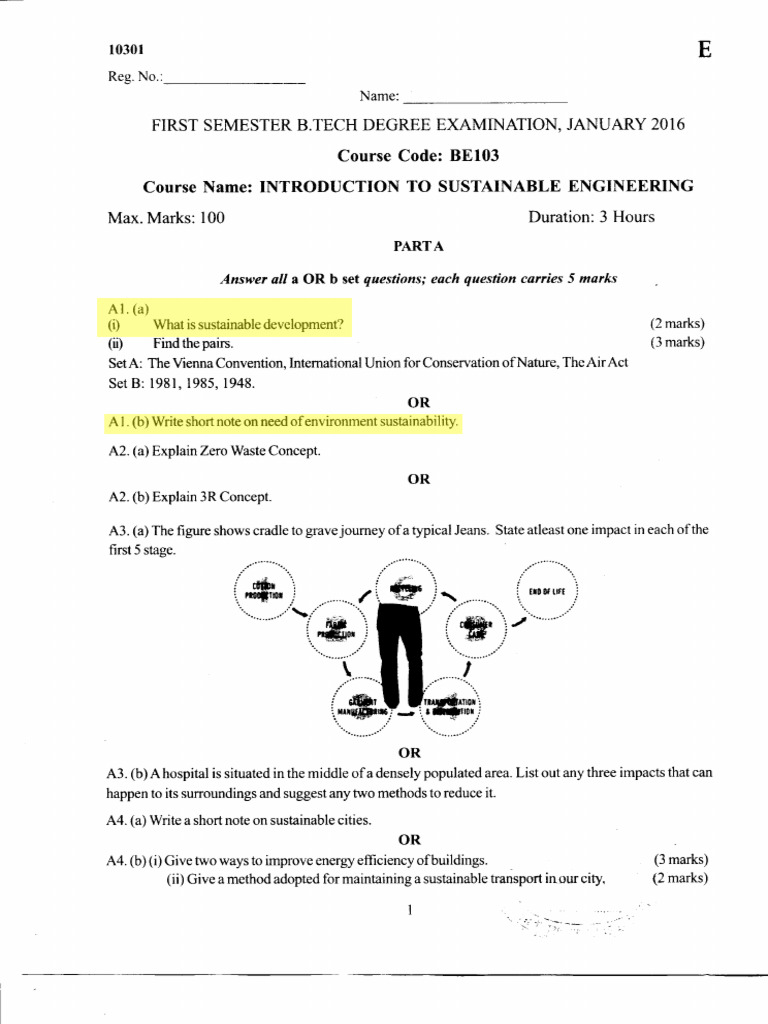 KTU Btech CST 306 Qs Paper | PDF KTU Btech CST 306 Qs Paper | PDF