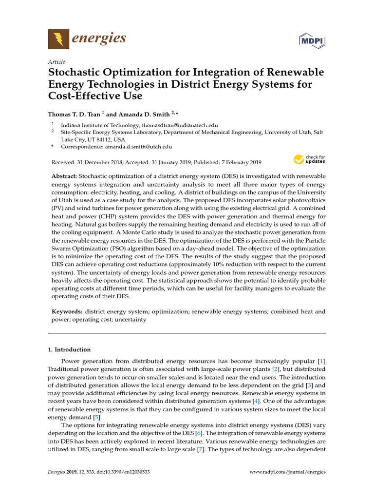 Stochastic Optimization For Integration | PDF