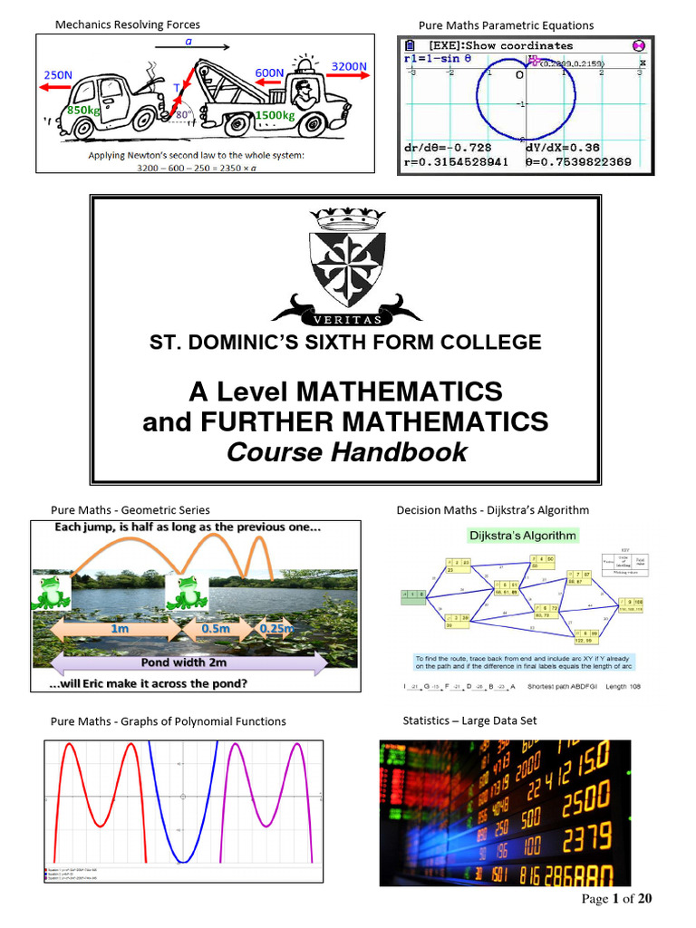 Maths Further Maths Handbook | PDF | Mathematics | Science