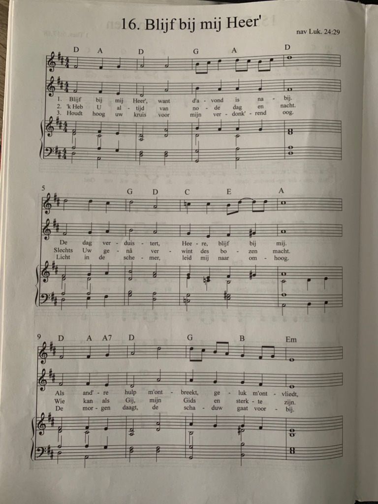 Blijf bij mij Heer | PDF