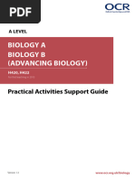 A Level Biology Specification From 2025 (Printable) | PDF | Cell ...
