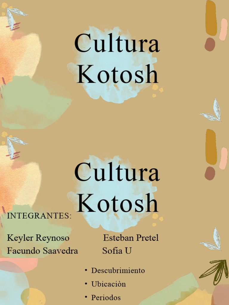 Kotosh Version 2 | PDF | Ciencias sociales