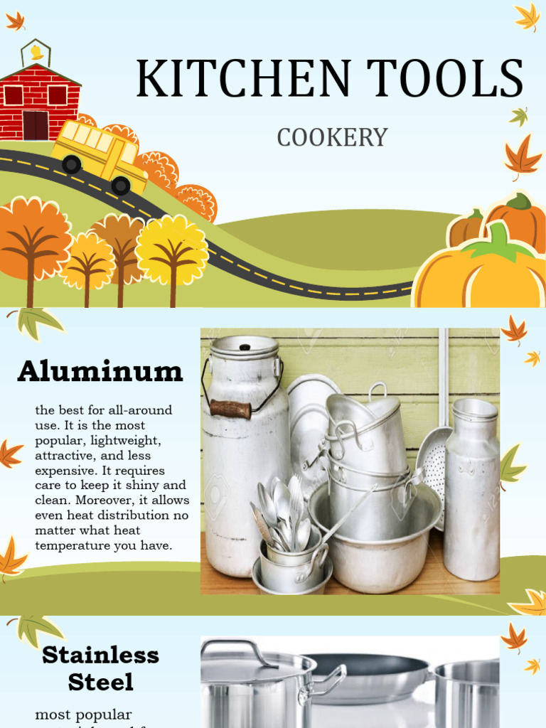 Kitchen Tools: Cookery | PDF | Kitchen Utensil | Cookware And Bakeware