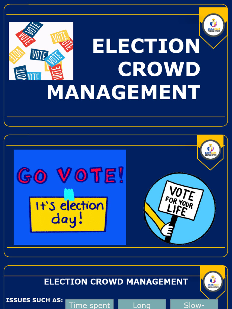 Election Day Crowd Management Strategies | PDF | Computers