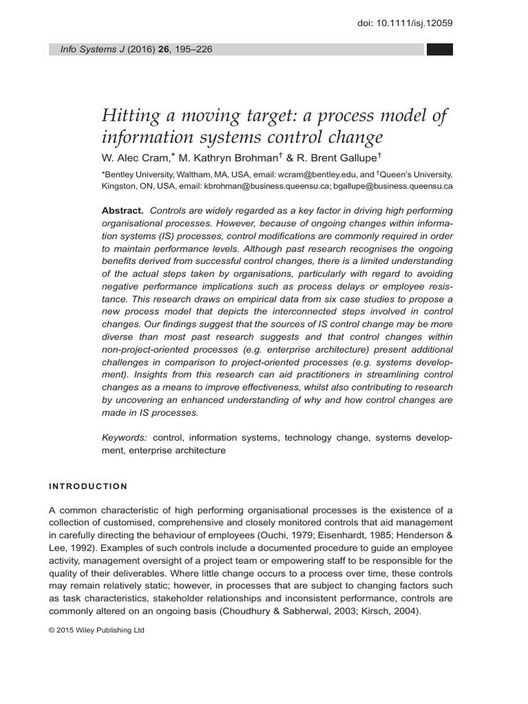 Hitting a moving target_M | PDF Hitting a moving target_M | PDF