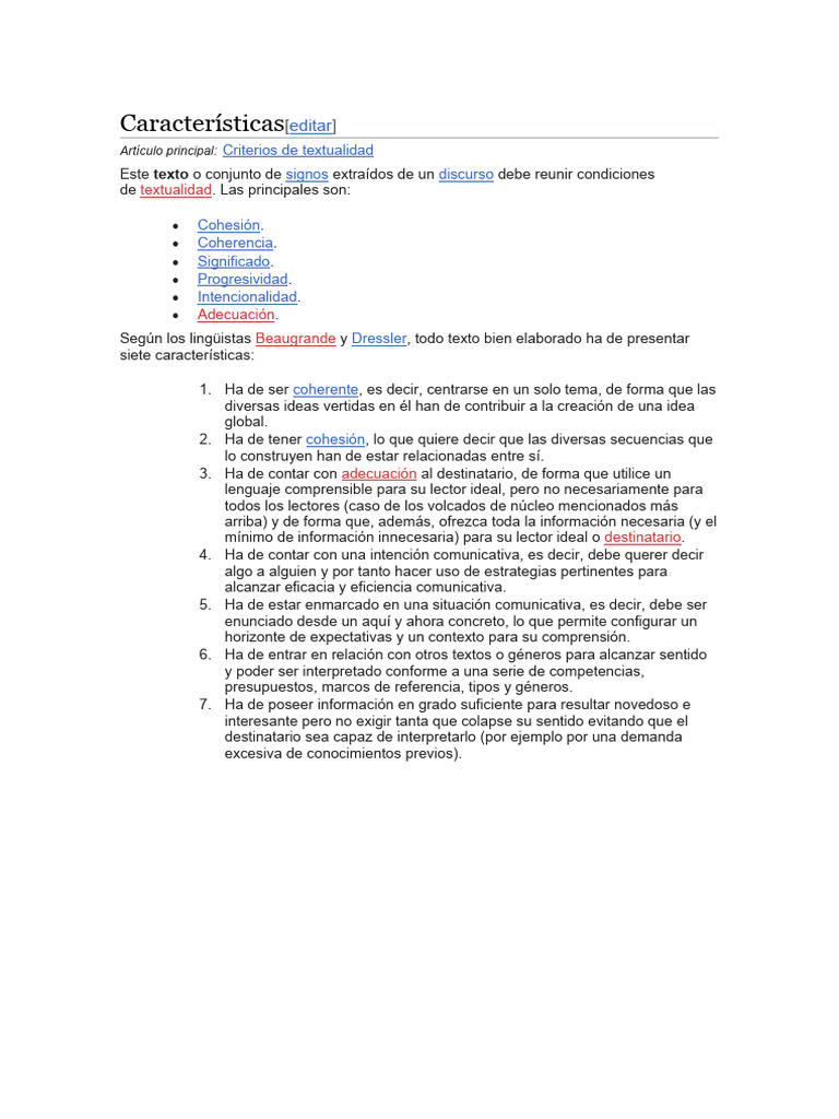 Caracter I Sticas | PDF