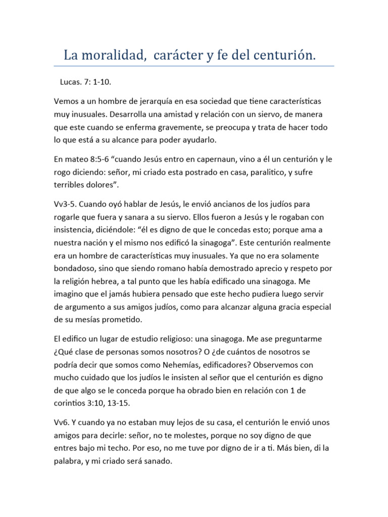 La Moralidad | PDF | Jesús