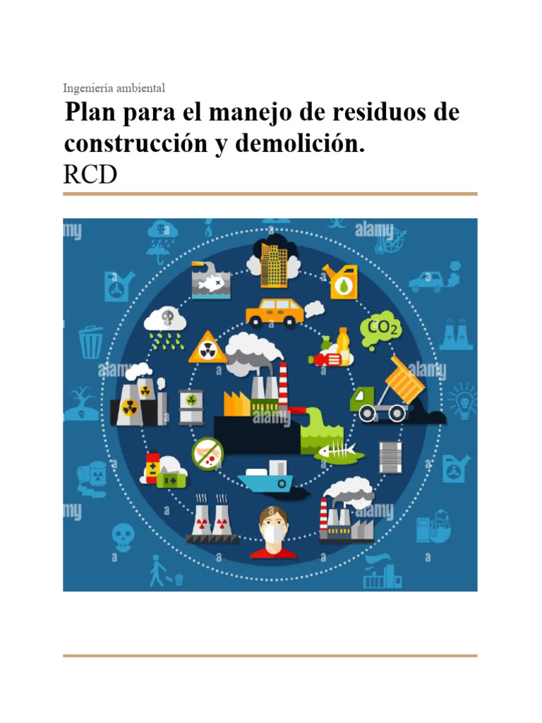 Act.7. Plan de Manejo de Residuos de La Construcción y Demolición - Equipo 4 | Descargar gratis ...