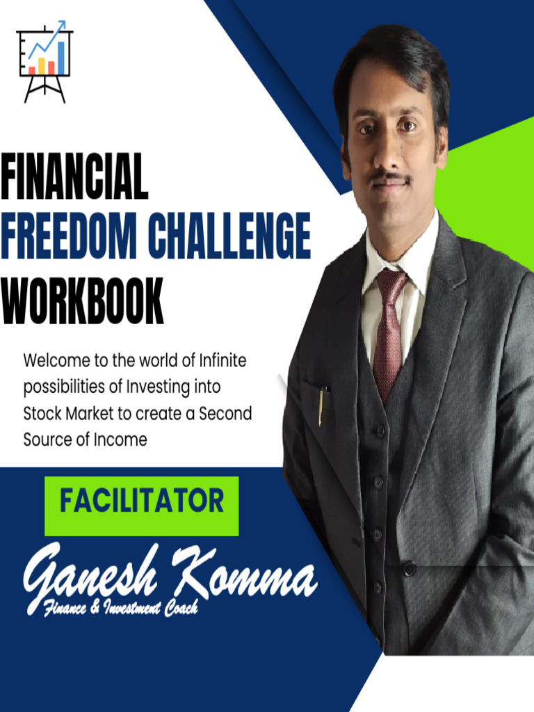 Financial Freedom Challenge Workbook | PDF | Investing | Stocks