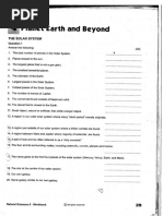 Year 9 Geography: Biomes Analysis | PDF | Earth Sciences | Nature
