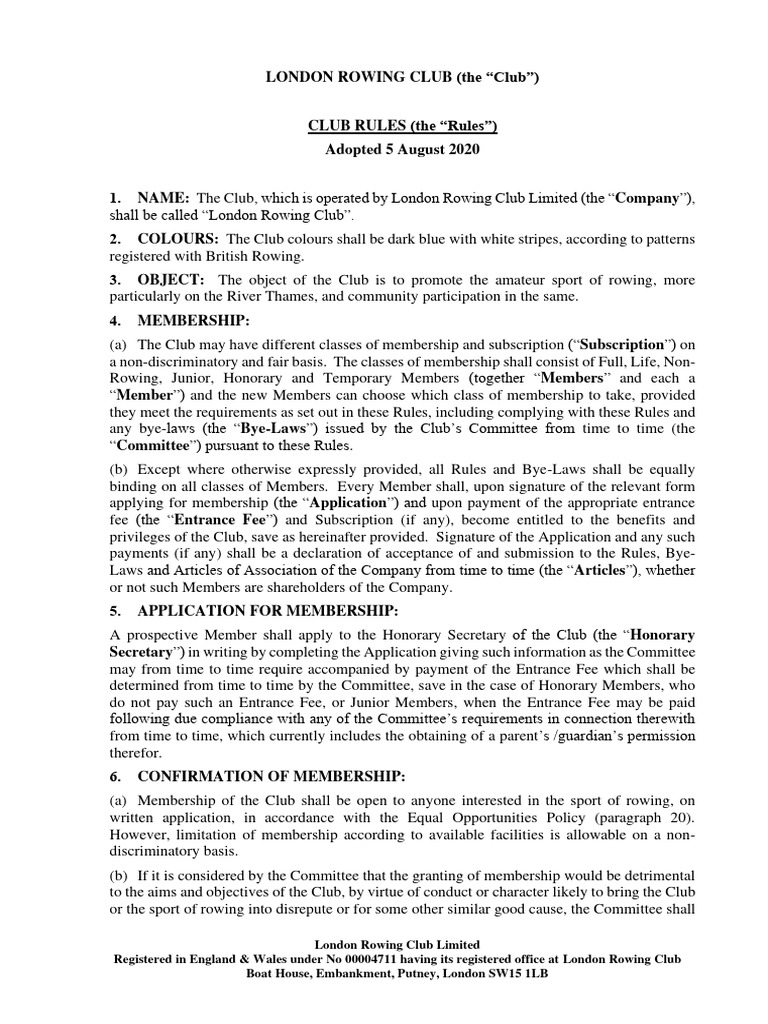 LRC Rules 2020 | PDF | Tort | Negligence