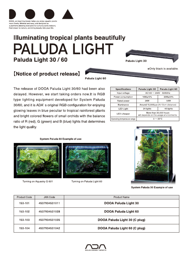 DOOA Paluda Light | PDF