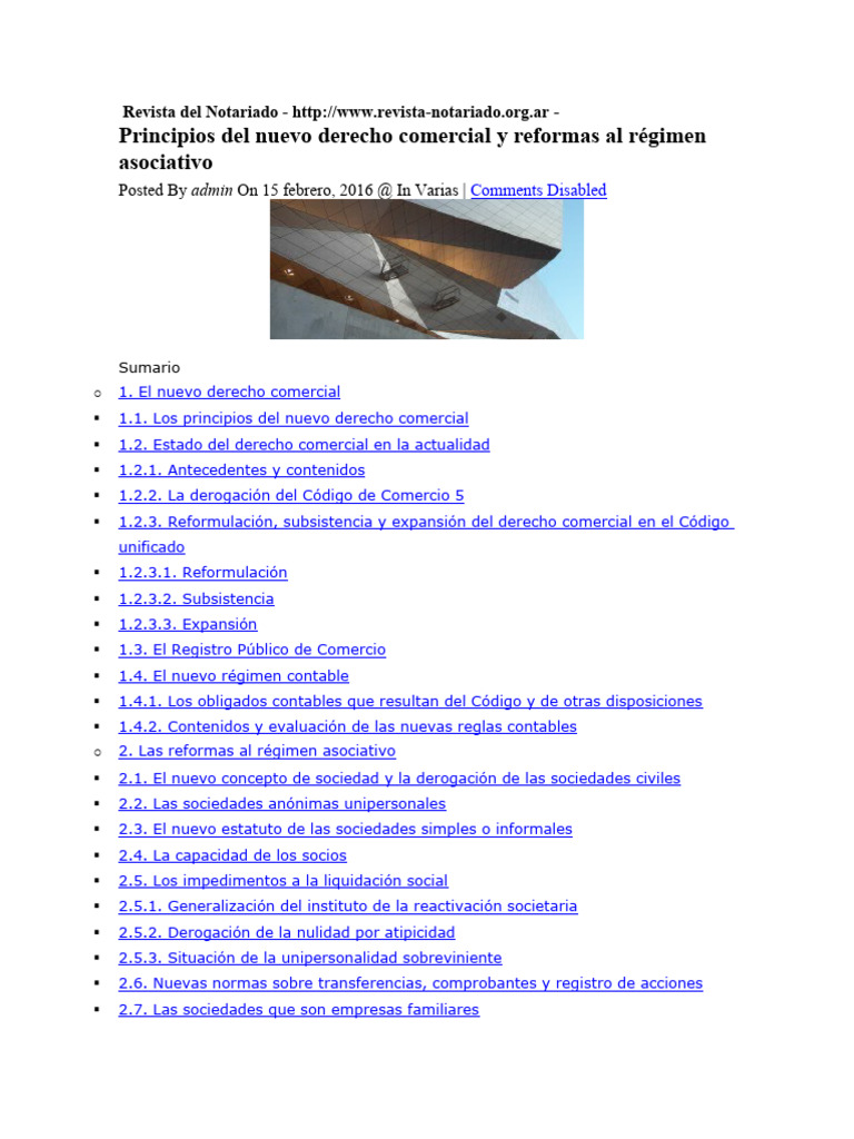 Principios Del Nuevo Derecho Comerial Fabier Dubois | PDF | Negocios