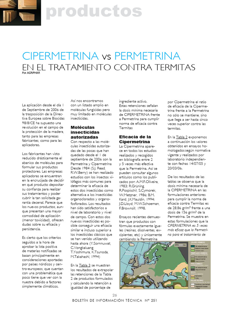 Permetrina e Cipermetrina em Caes | PDF