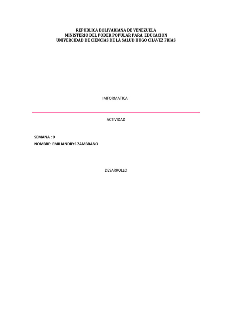 Semana 9 Informatica | PDF | Aprendizaje | Cognición