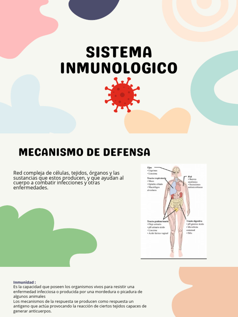 SISTEMA INMUNOLOGICO | PDF | Leucocito | Anticuerpo