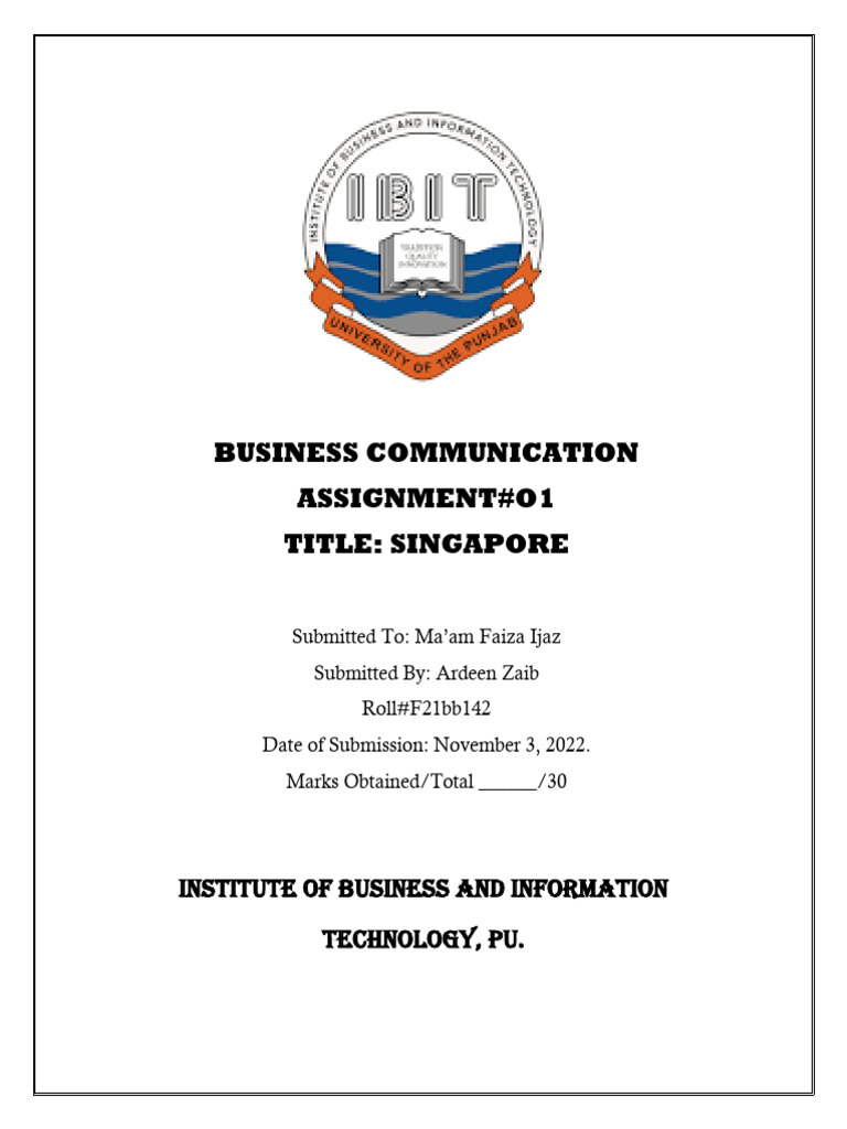 Assignment 1 Pdf