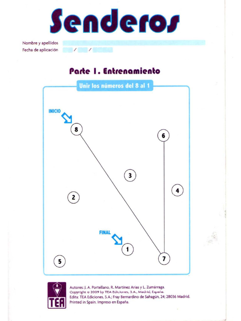 ENFEN Senderos (Color) | PDF