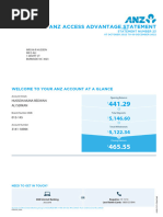 NAB Bank Statement | PDF | Credit Card | Debits And Credits