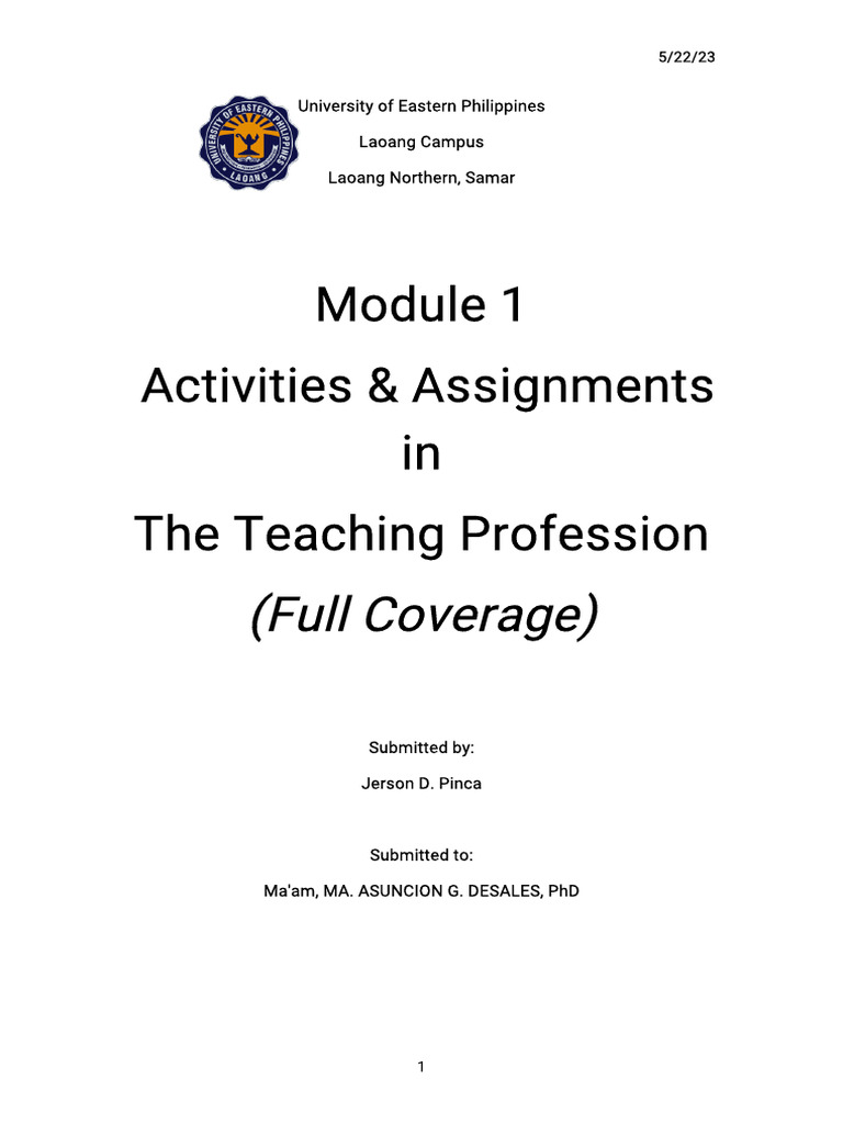 TTP m1 Full Coverage | PDF
