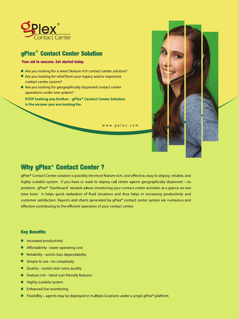 Gplex Contact Center | PDF