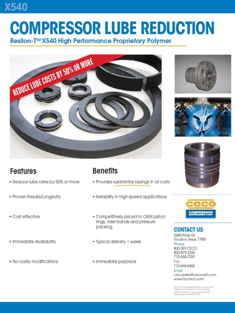 Resilon TLubeReduction | PDF