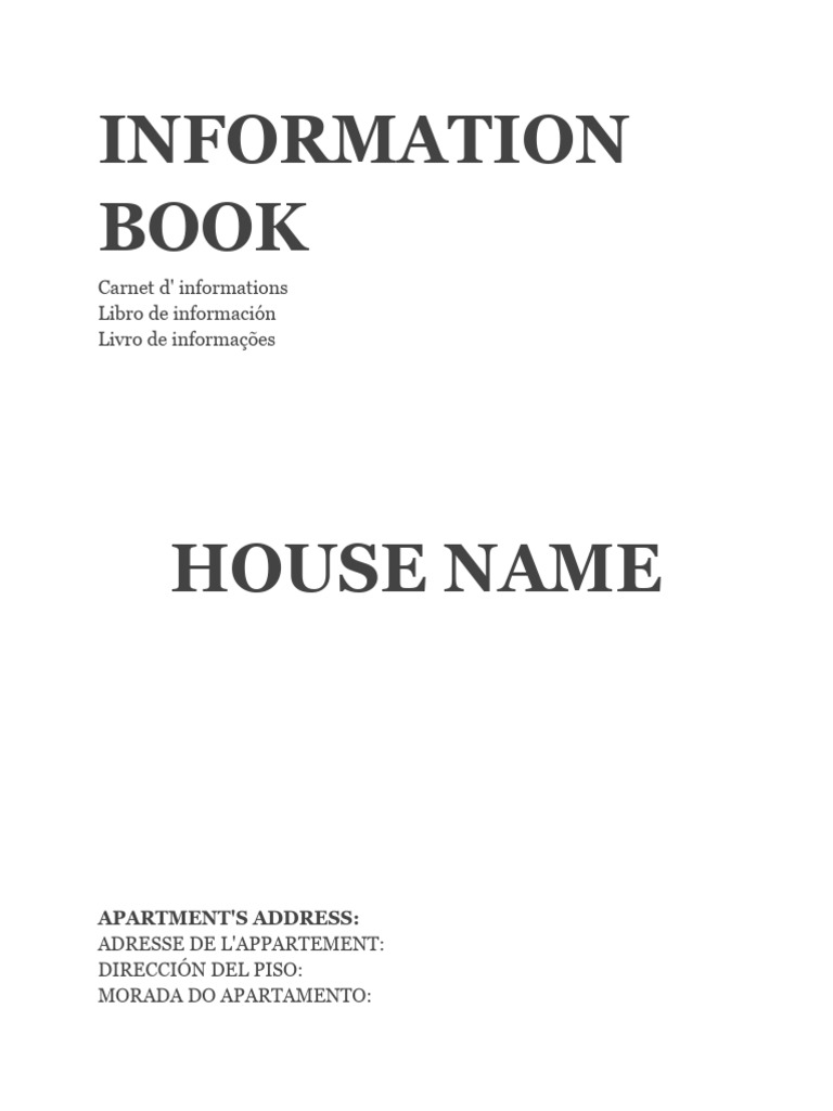 Information Book | PDF