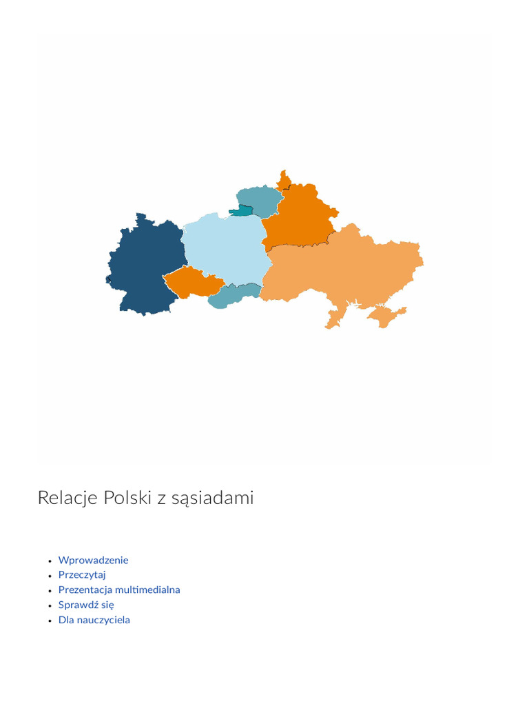Relacje Polski Z Sasiadami | PDF