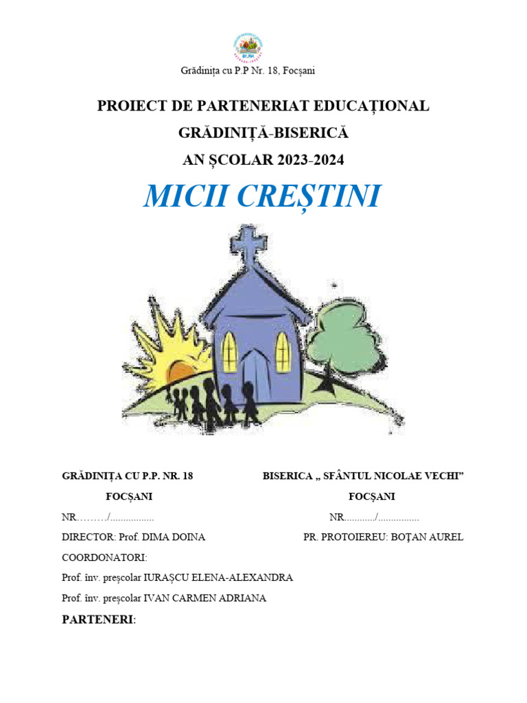 Proiect de Parteneriat Educațional | PDF
