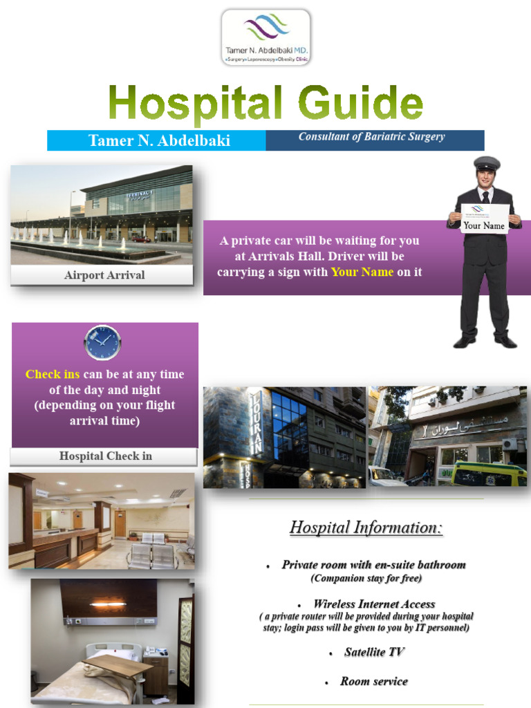 Arrival & Hospital Guide Pack English DR Tamer Abdelbaki | PDF ...