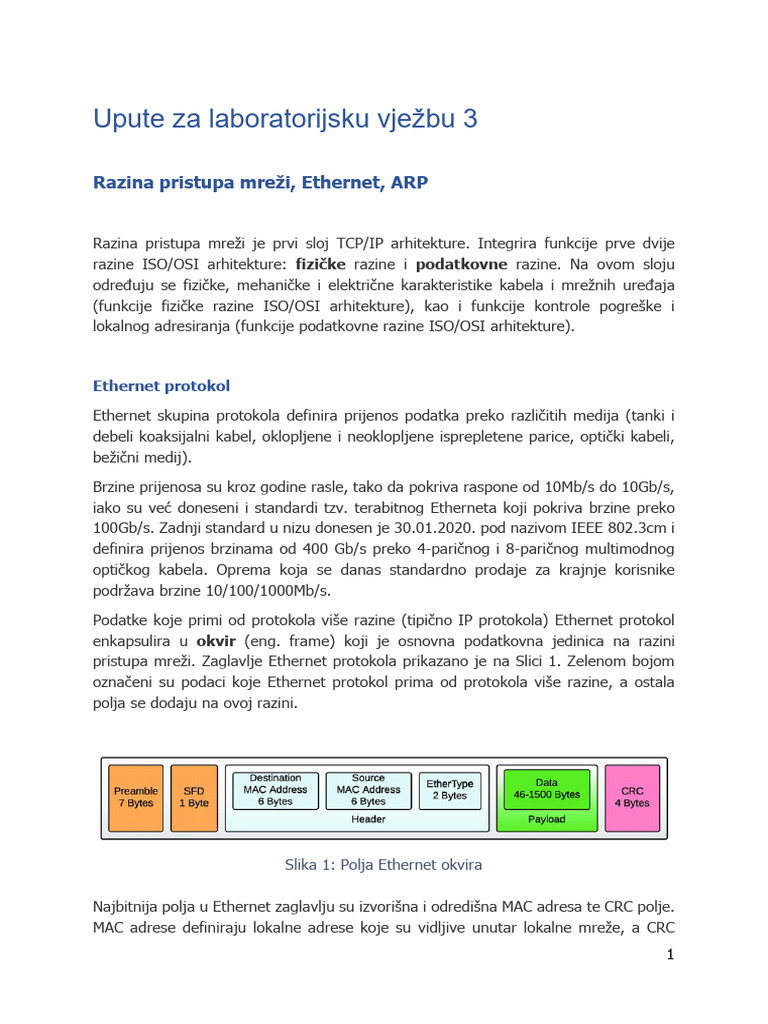 RM Lab Vjezba 3 Upute | PDF