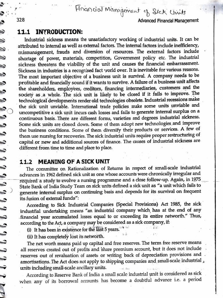 Sick Units | Download Free PDF | Interest | Inventory