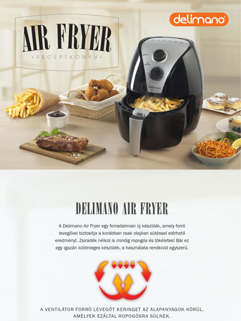 Delimano Recipe Book AIR FRAYER | PDF