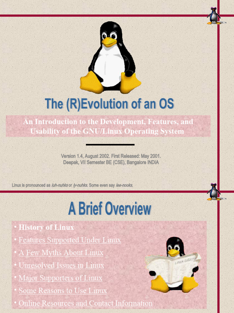 Introduction To Linux | Download Free PDF | Linux | Operating System