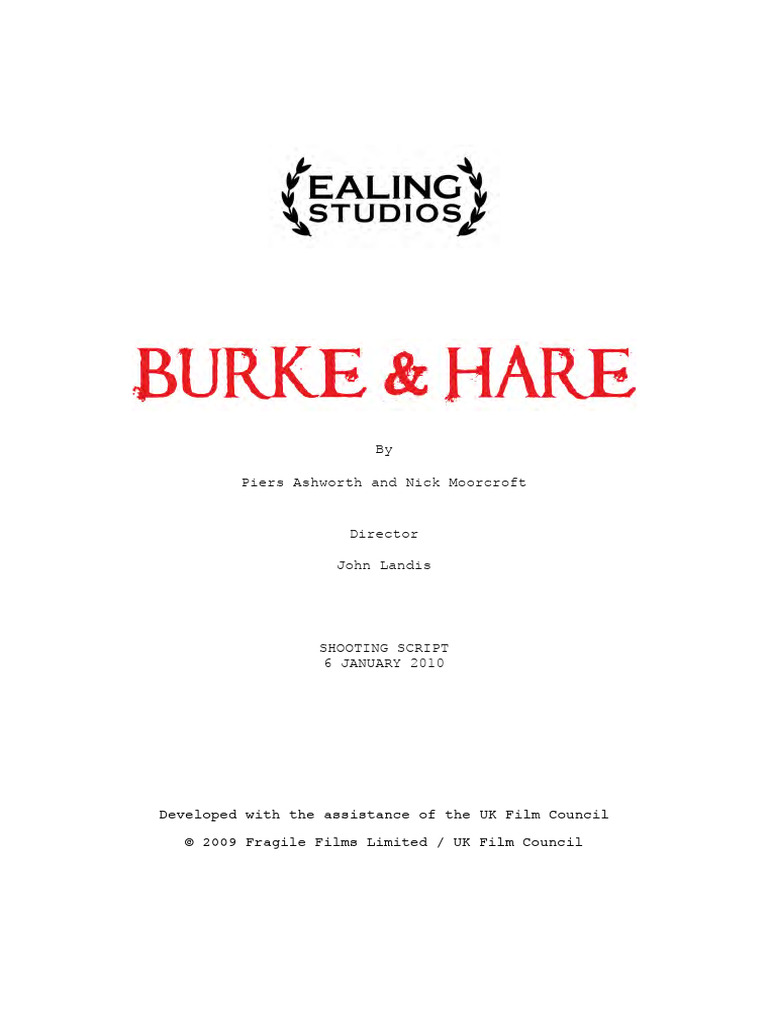 Burke & Hare | PDF