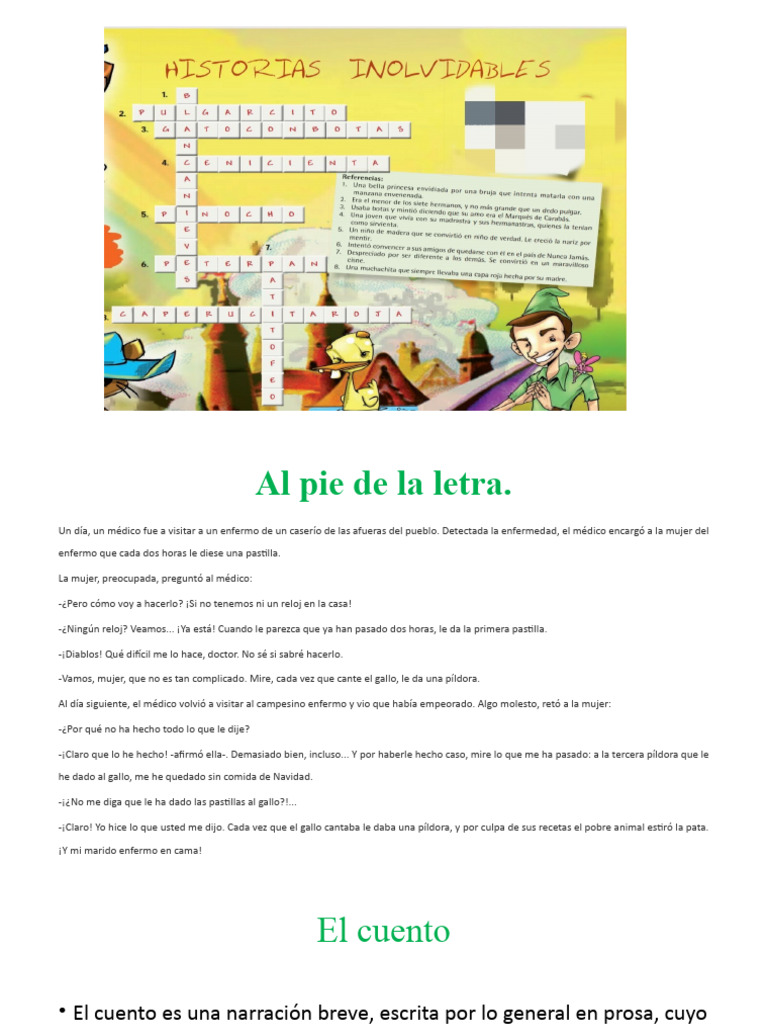 El Cuento2 | PDF | Narración