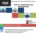 Cmi Level 5 Management and Leadership Sample Workbook Unit 501 | PDF ...