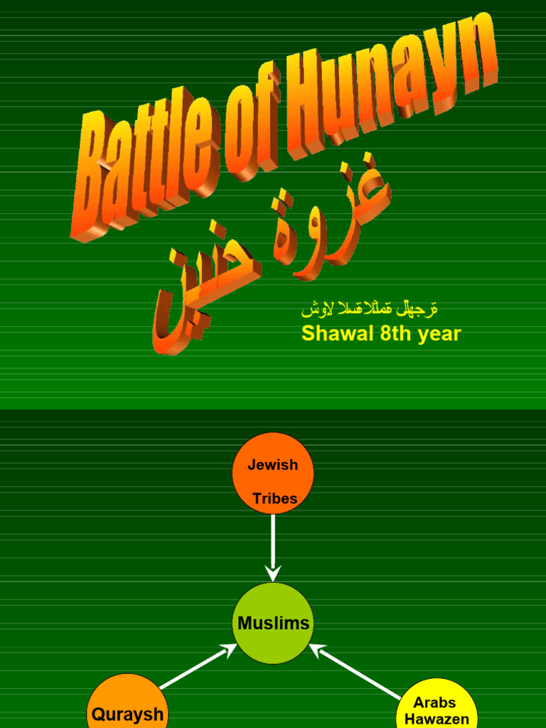 Battle of Hunayn: Muslims vs. Hawazen & Thaqif | PDF | Muhammad | Arabs
