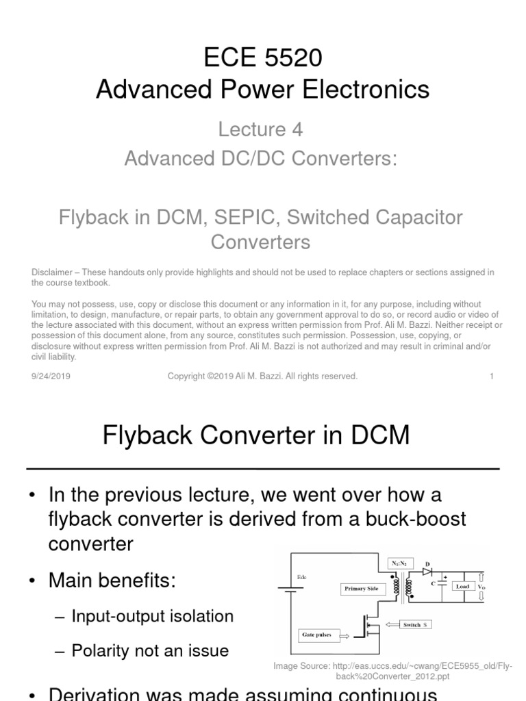 ECE 5520 Lecture 4 | PDF