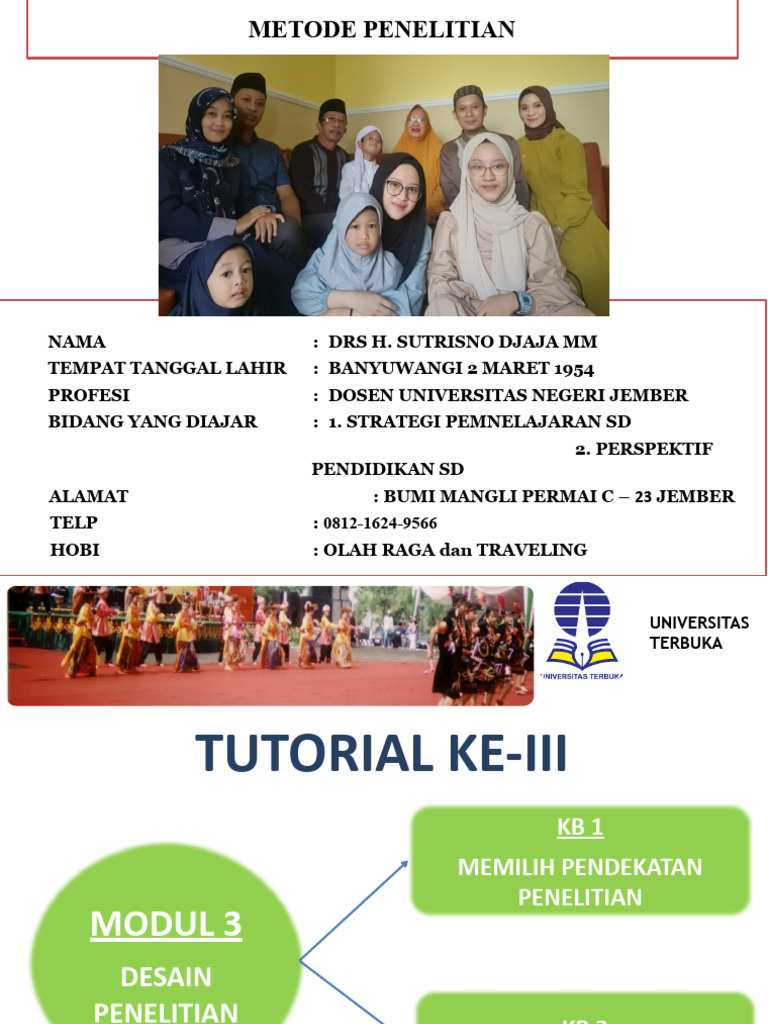 Tutorial 3 - Metode Penelitian | PDF | Sains & Matematika